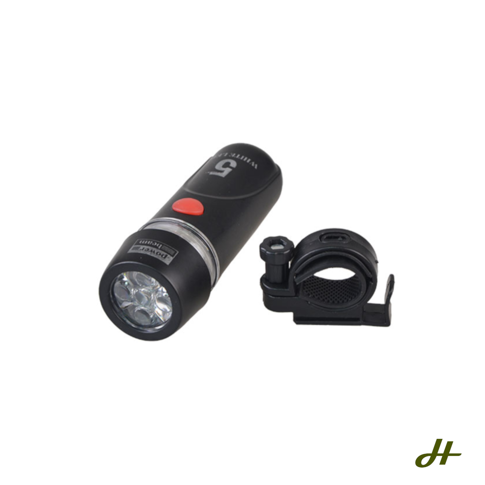 Bike Light The Road Hero Five LED Bike light combo front light and Hawi Outdoors